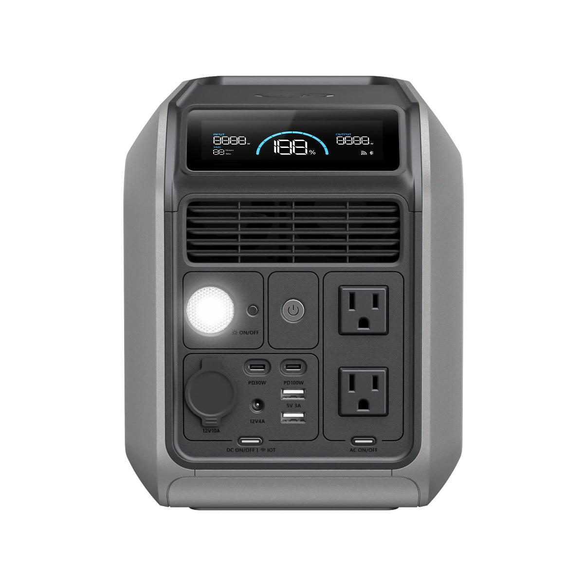 Dabbsson 1000L Portable Power Station | 1200W AC, 1800W Boost, 24 lbs ...