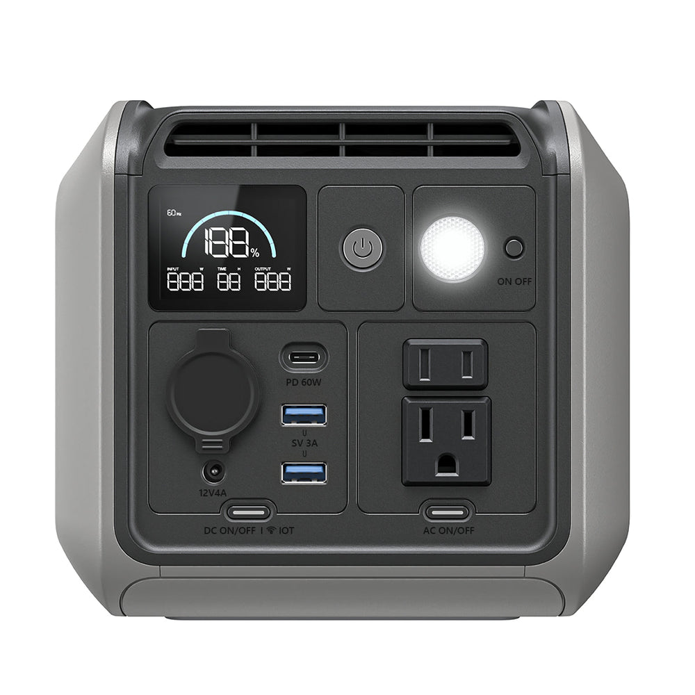 300E Portable Power Station 298Wh 300W LFP Battery – Lightweight Solar ...