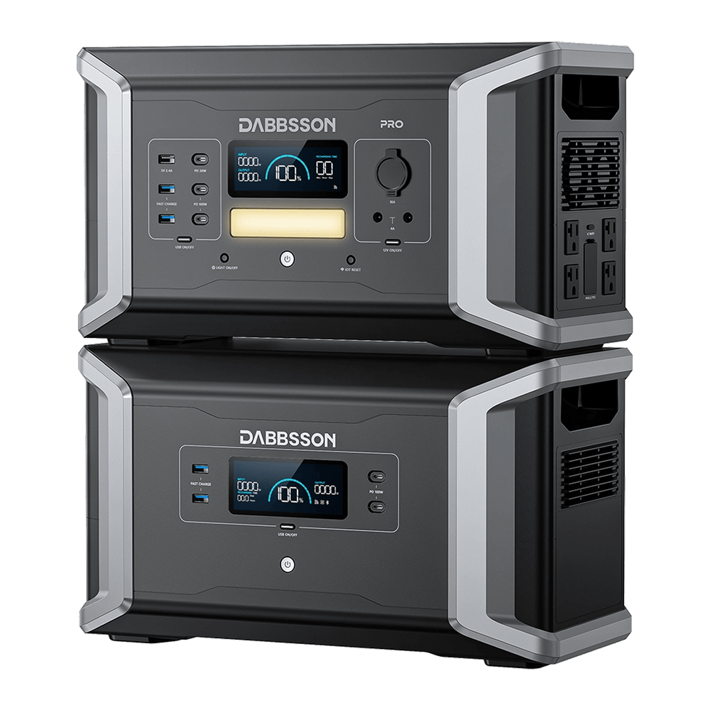 DBS1000 1024Wh Pro Portable Power Station 2000W (4000W Surge), Expandable Solar Generator for ...