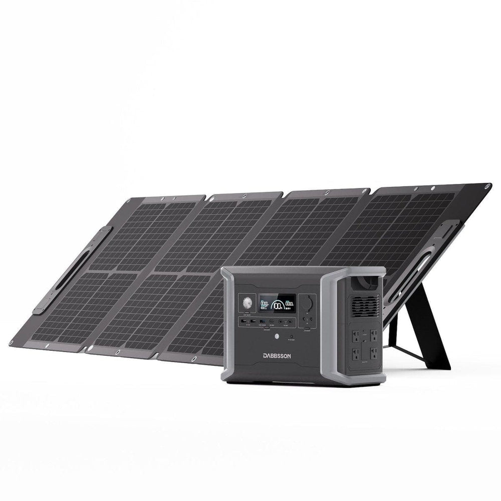 Dabbsson - Home Backup Power Station, Solar Generator Kit