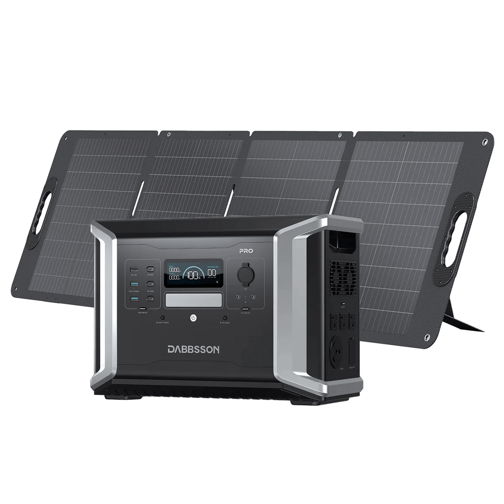 DBS1400 Pro Portable Solar Generator 1382Wh – Expandable, Fast Recharge ...