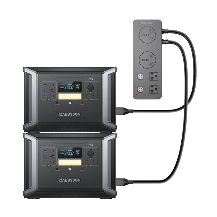 DBS2100 Pro 2150Wh Portable Solar Generator 2400W – Backup Power ...