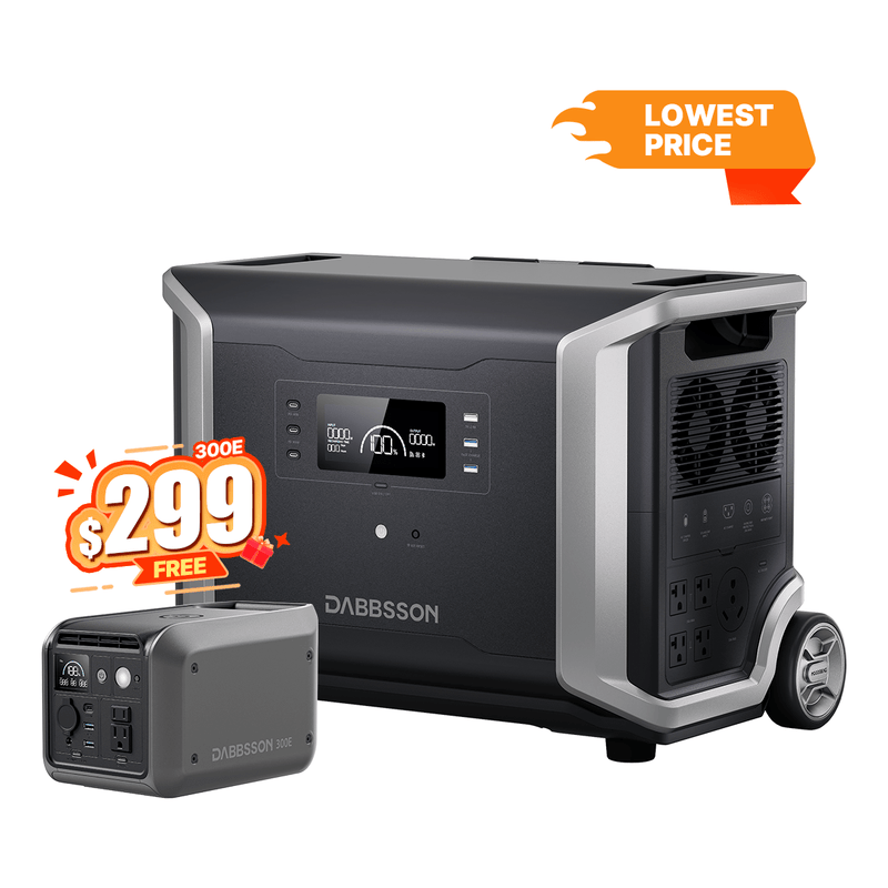 Dabbsson DBS3500 Portable Power Station For Home Backup | Expandable 3. ...