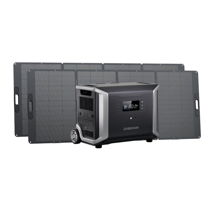 Dabbsson DBS3500 Solar Generator - Powerful 3430Wh Output