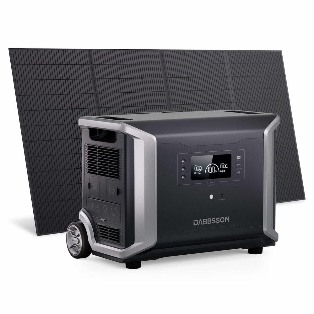 Dabbsson - Home Backup Power Station, Solar Generator Kit